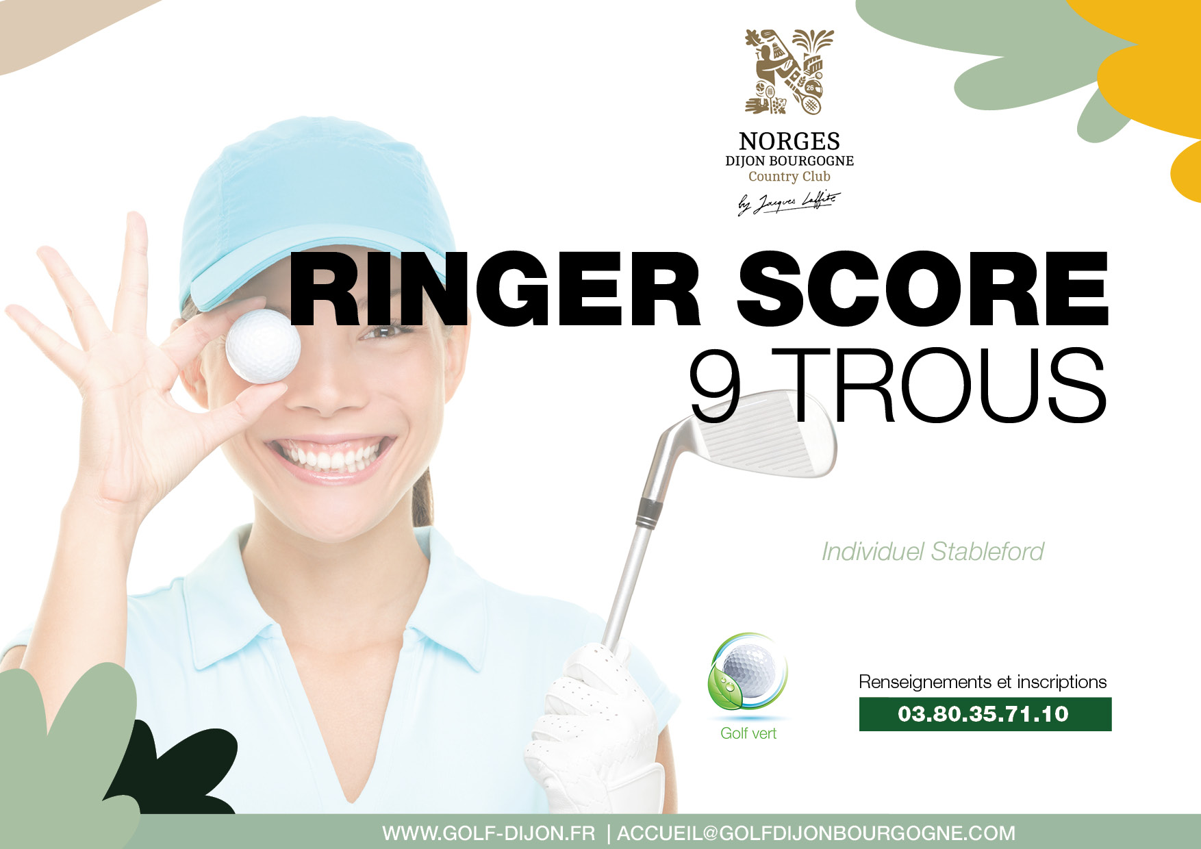 Calendrier des compétitions • Country Club Golf Norges Dijon Bourgogne